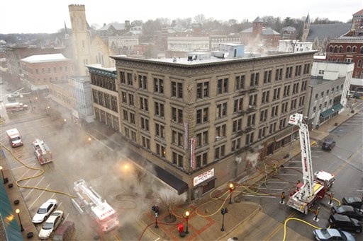 Investigators look for cause of Burlington fire