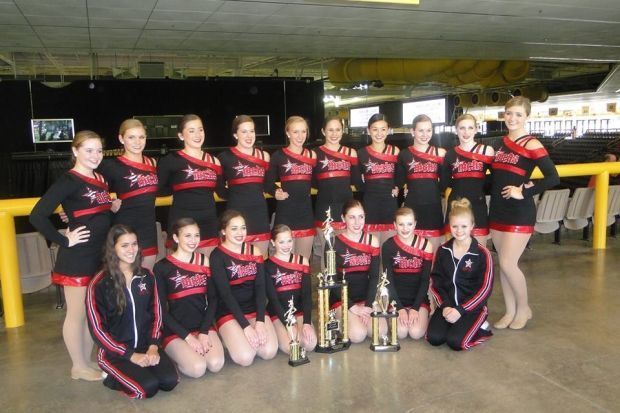 Mohawks win big at cheerleading, dance competition