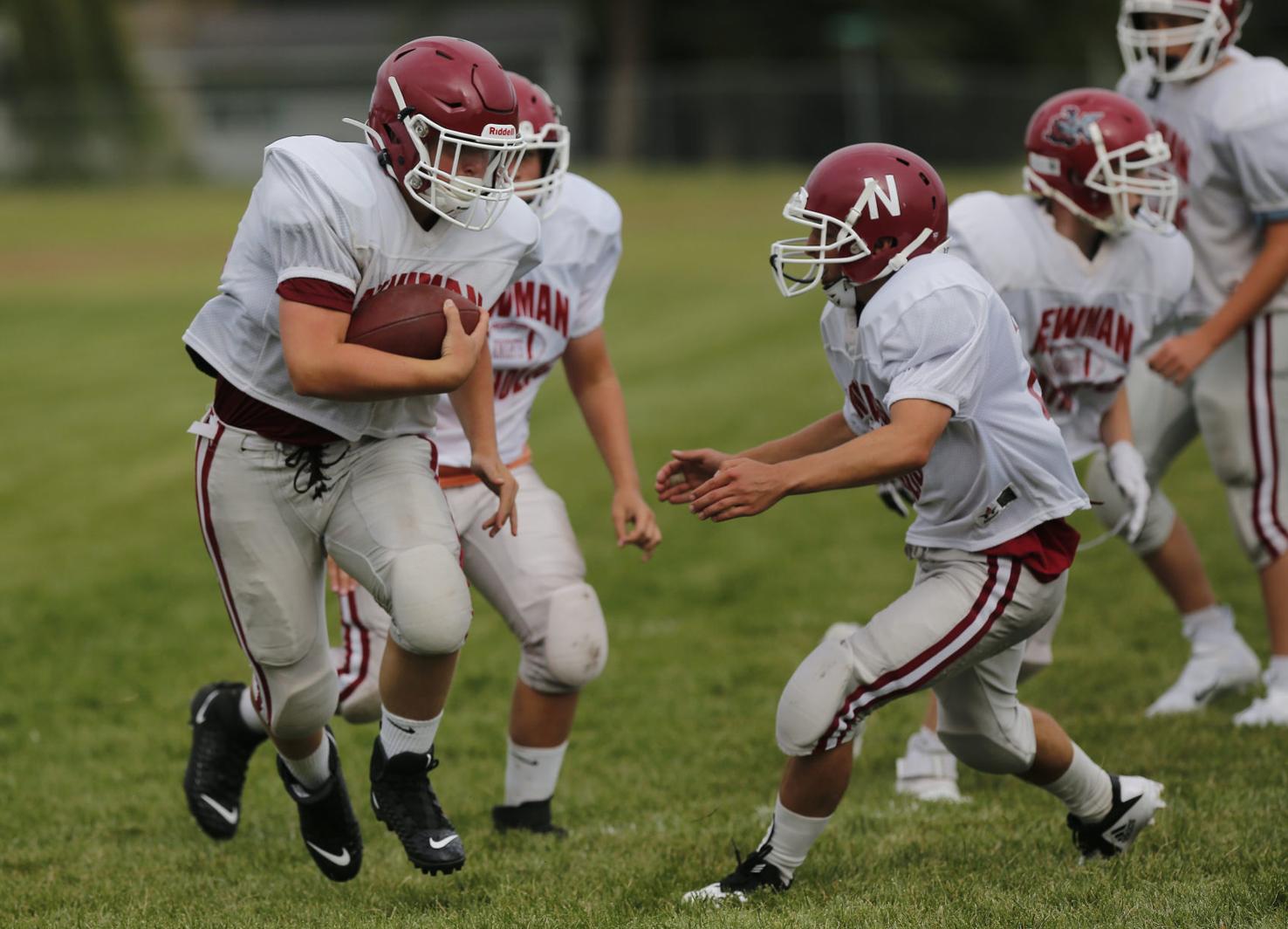 Newman Catholic football relying on young players to step up
