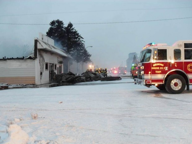 Fire chief’s business burns in Rowan