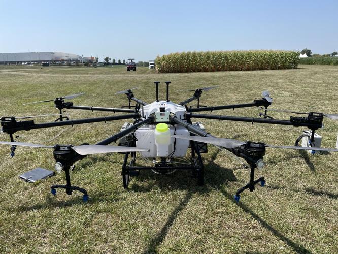 Ag drone usage growing in North Iowa