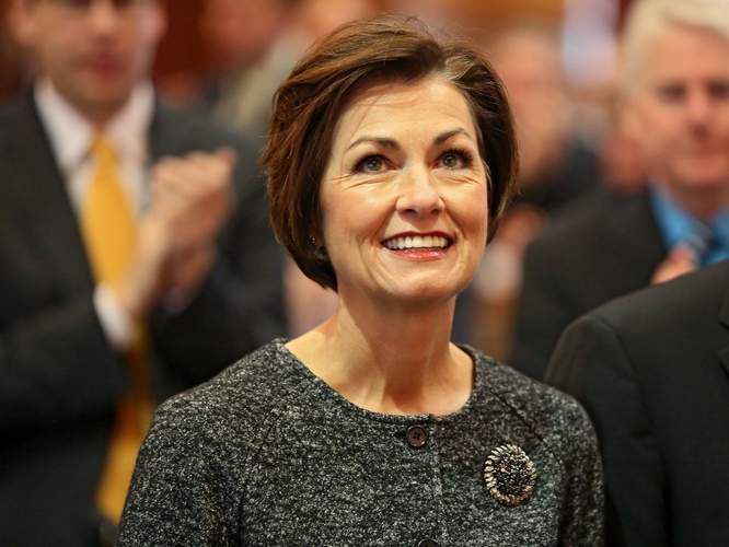 Reynolds defends her decisions on Iowa budget