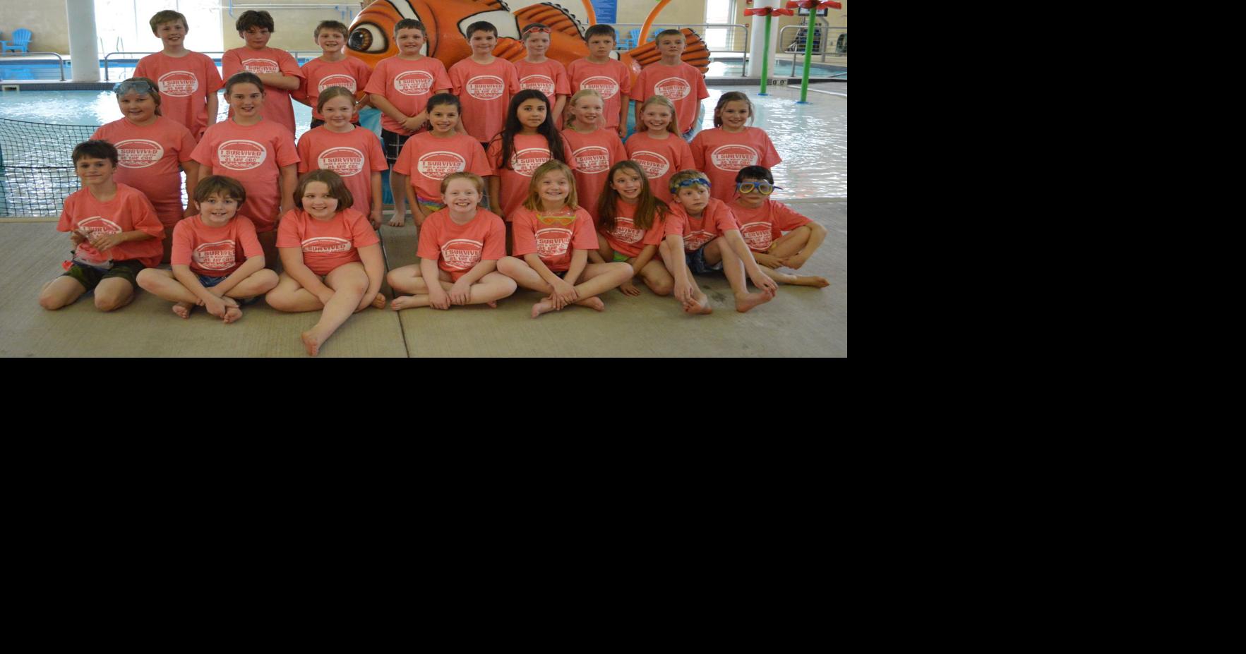 County third graders participate in swim safety class