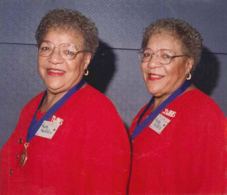 Ruth and Ruby Haddix, 90