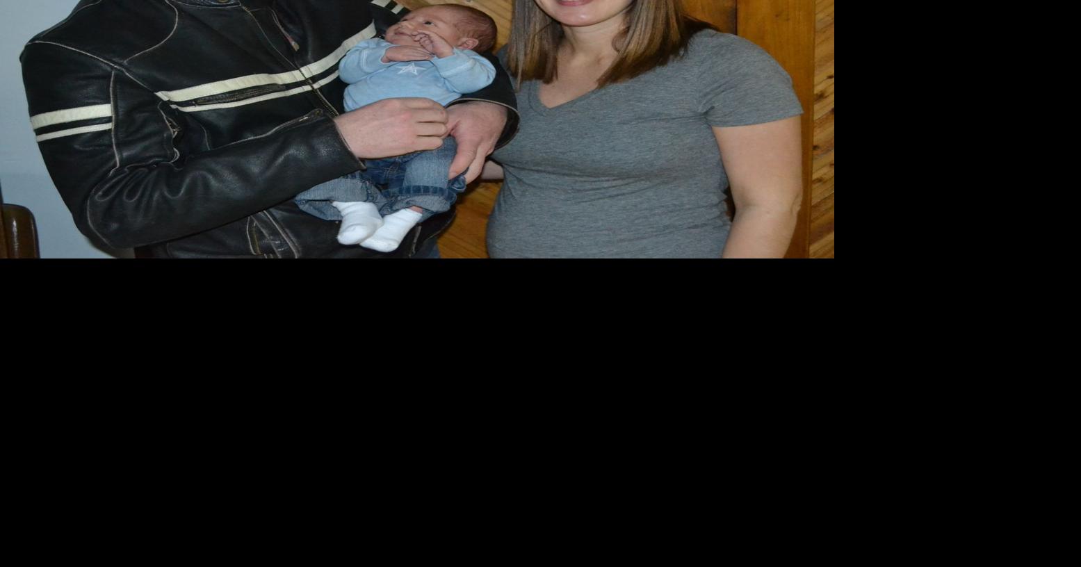 Couple welcomes first baby