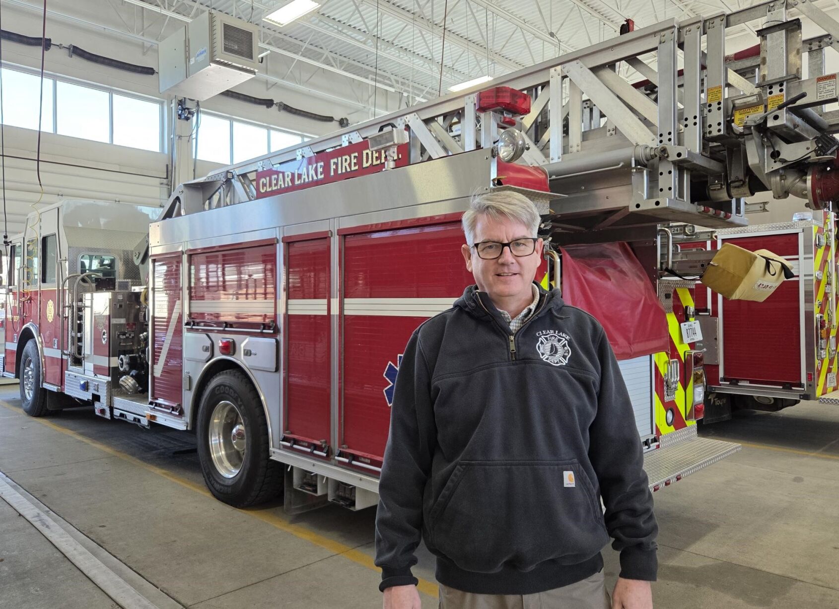New Clear Lake fire chief sees bright future for department