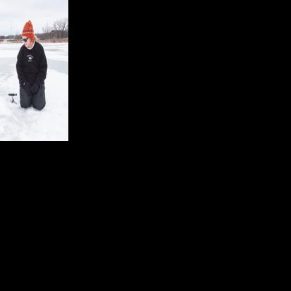 Few fish but great fun at WCCB ice-fishing event