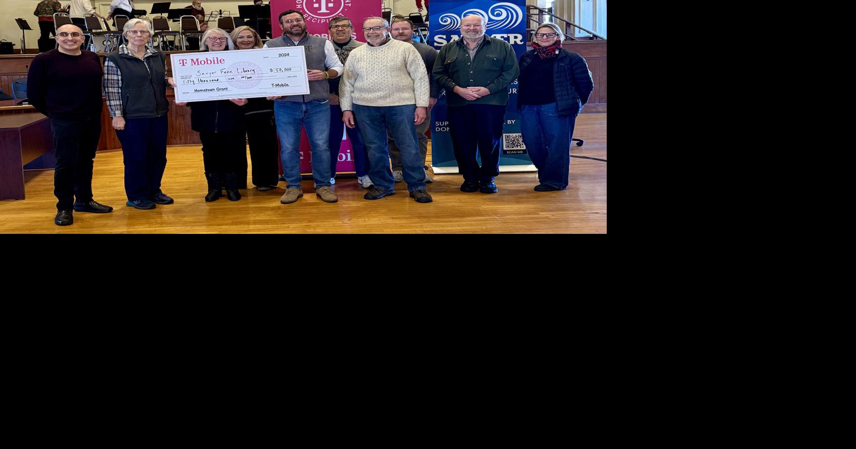 Wireless operator gives $50K to Sawyer Free Library to create Digital ...