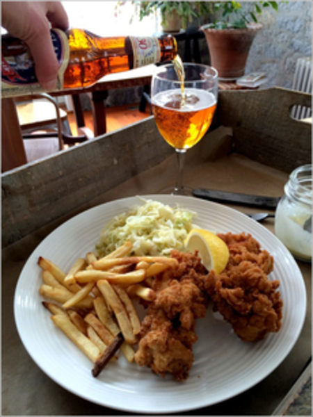 A recipe where shark is star: Beer-battered sustainable dogfish with ...