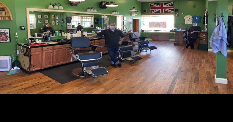 Musician opens '50s-style barbershop in downtown Manchester | Local ...