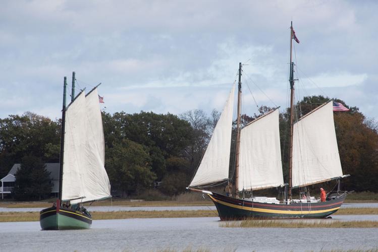 Schooner Isabella sails Essex River for first time in 18 years, meets ...