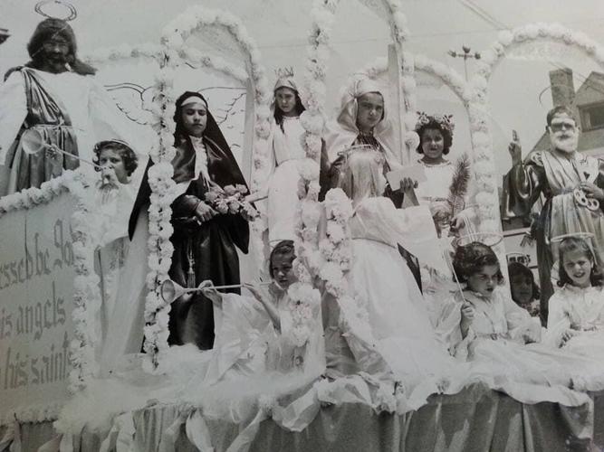 Carrying on the tradition of making floats for Fiesta | St. Peter's ...