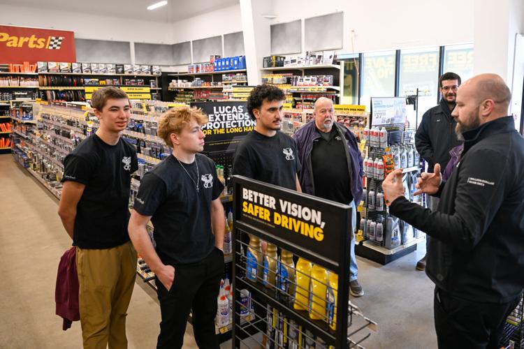 Auto store makes donation to GHS Auto Tech | Local News ...