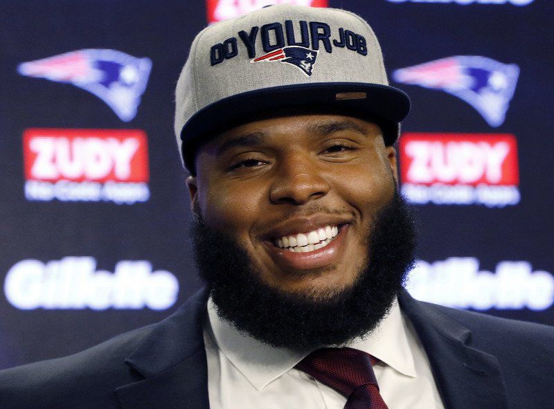 Bright side of the blind side Isaiah Wynn brings infectious positivity ...