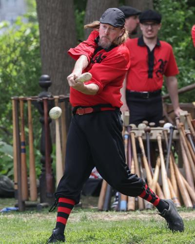 Hey, batter, batter: Vintage base ball season kicks off at Spencer ...