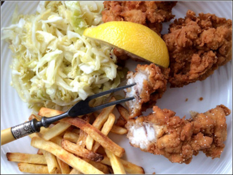 A recipe where shark is star: Beer-battered sustainable dogfish with ...