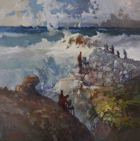 A seer of dragons: Creation of Cressy's sea serpent kicked off art ...