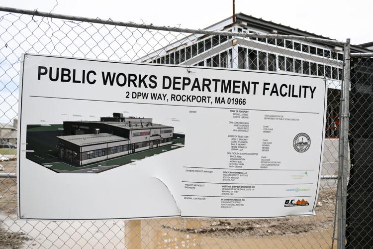 Rockport DPW facility building going up, back on track | News ...