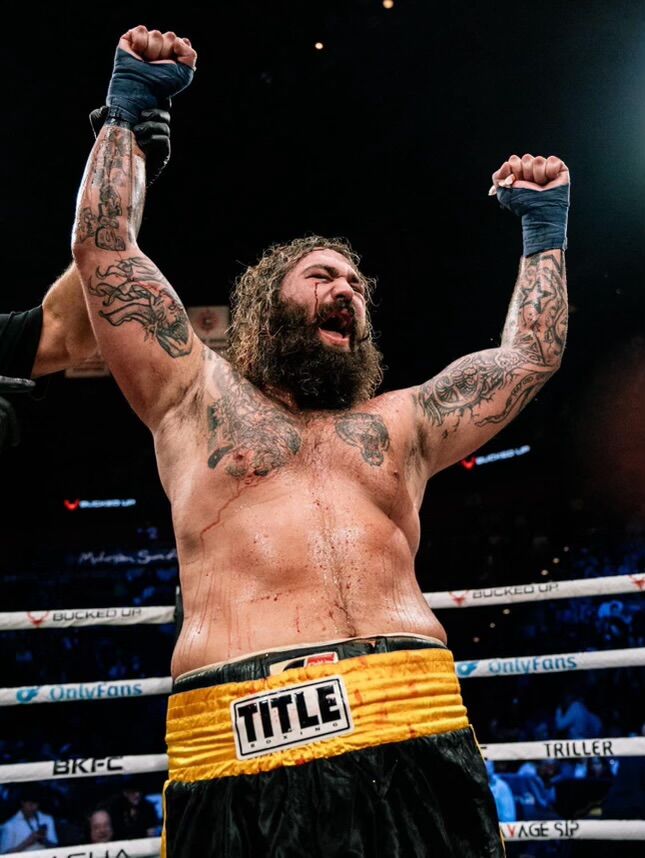 Down 50 pounds, Calmus set to honor Gloucester at latest BKFC fight ...