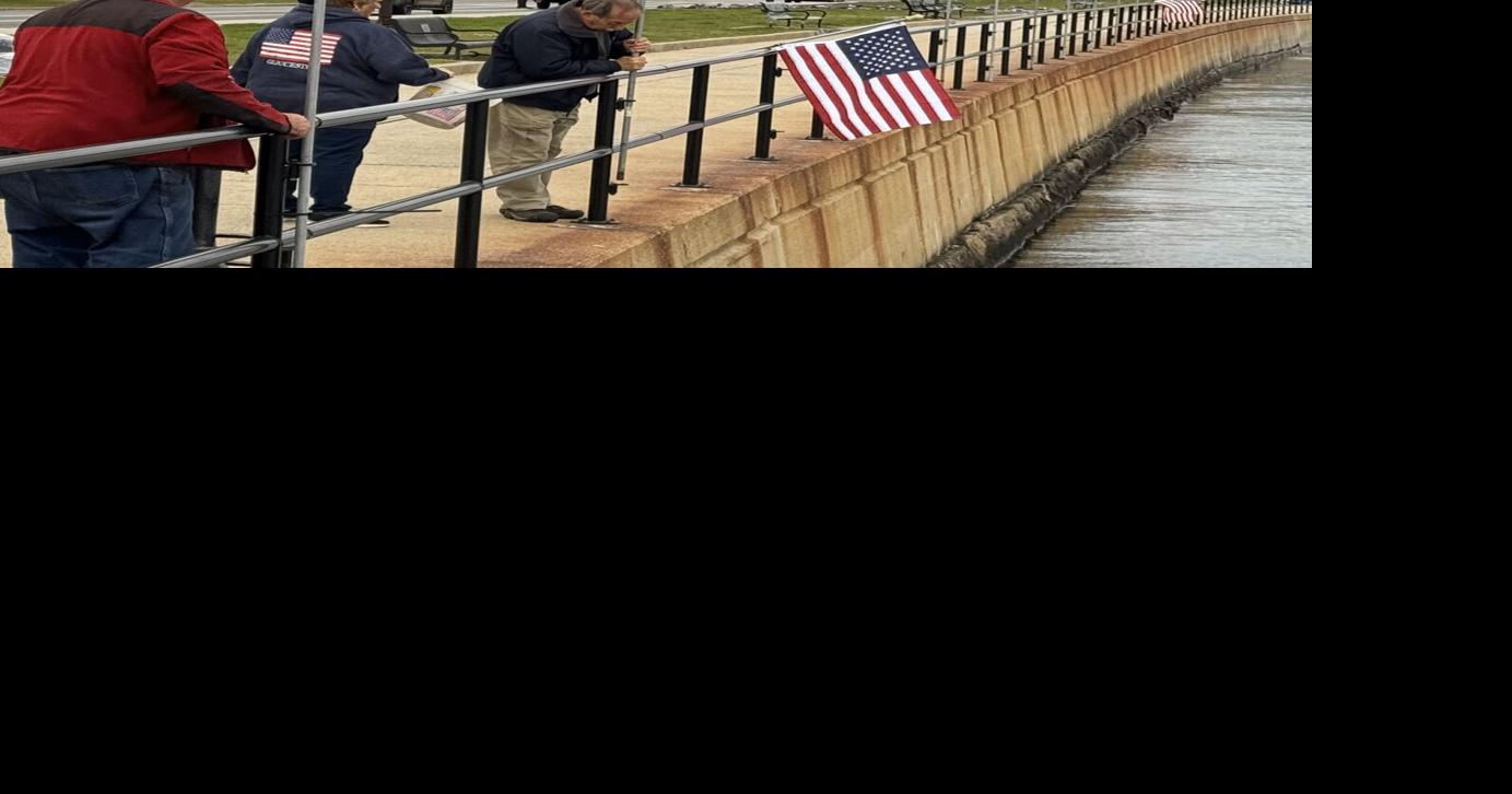 Flags go up on boulevard | Local News | gloucestertimes.com