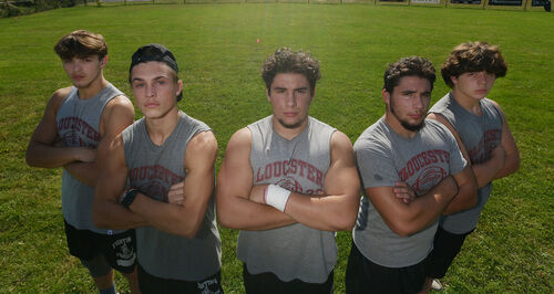 A FEARSOME FIVE: Solid offensive line fuels Gloucester football's solid ...