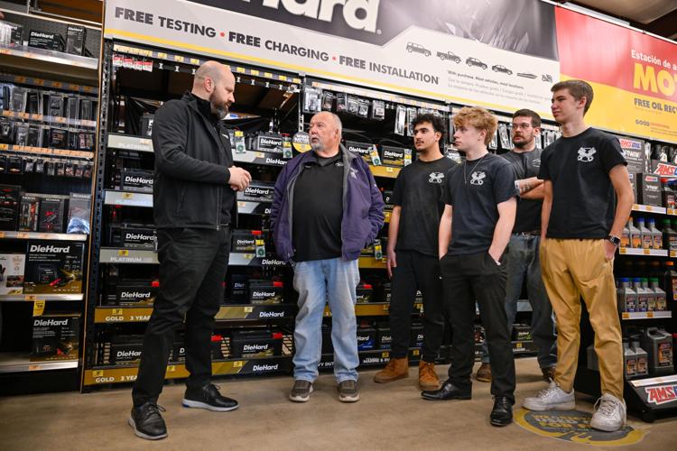 Auto store makes donation to GHS Auto Tech | Local News ...