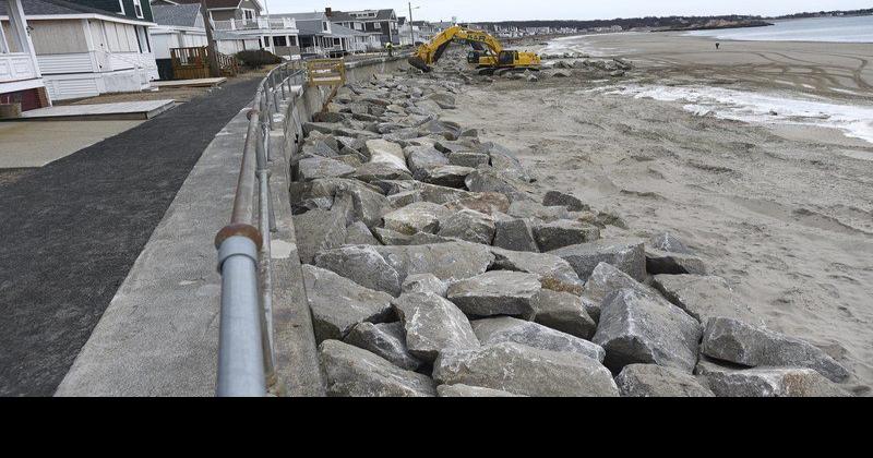 Rockport: Long Beach seawall stabilization enters second phase | Local ...