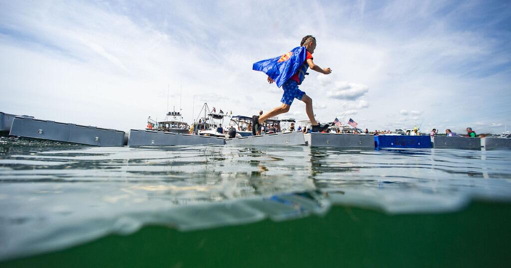 SLIDESHOW: Gloucester Police Lobster Crate Race, July 20, 2024 | News ...