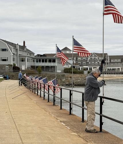 Flags go up on boulevard | Local News | gloucestertimes.com