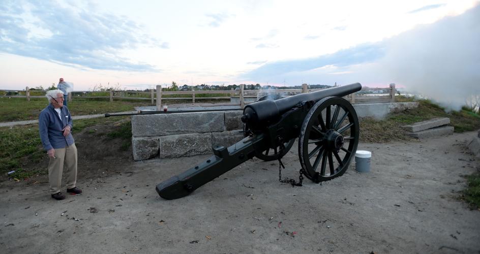 SLIDESHOW: Cannons fire from Stage Fort Park | 400th Anniversary ...