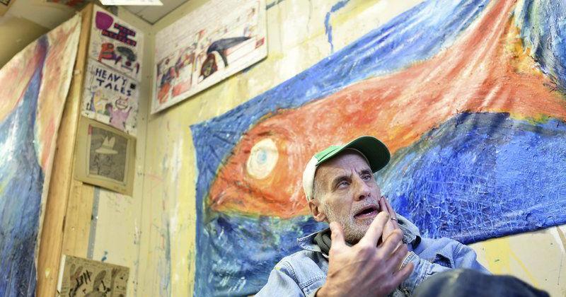 Gloucester loses beloved soul: Artist Jon Sarkin dies at studio | News ...