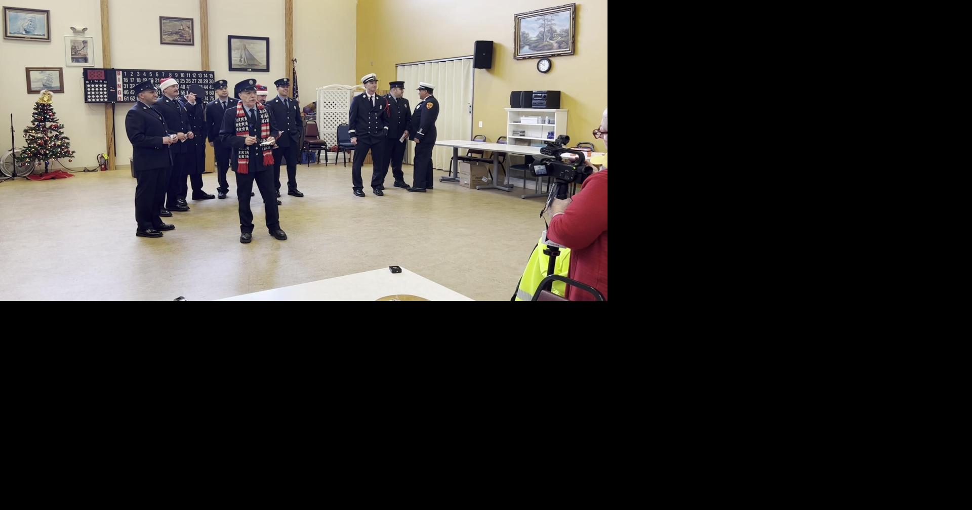 Firefighters spread cheer with carols | News | gloucestertimes.com