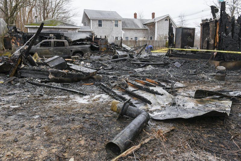 No injuries, house destroyed in Ipswich fire | Local News ...