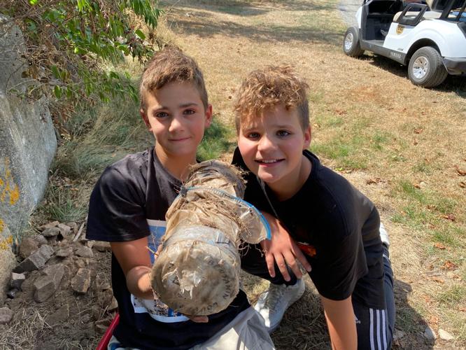 Father and sons unearth time capsule on golf course | News ...