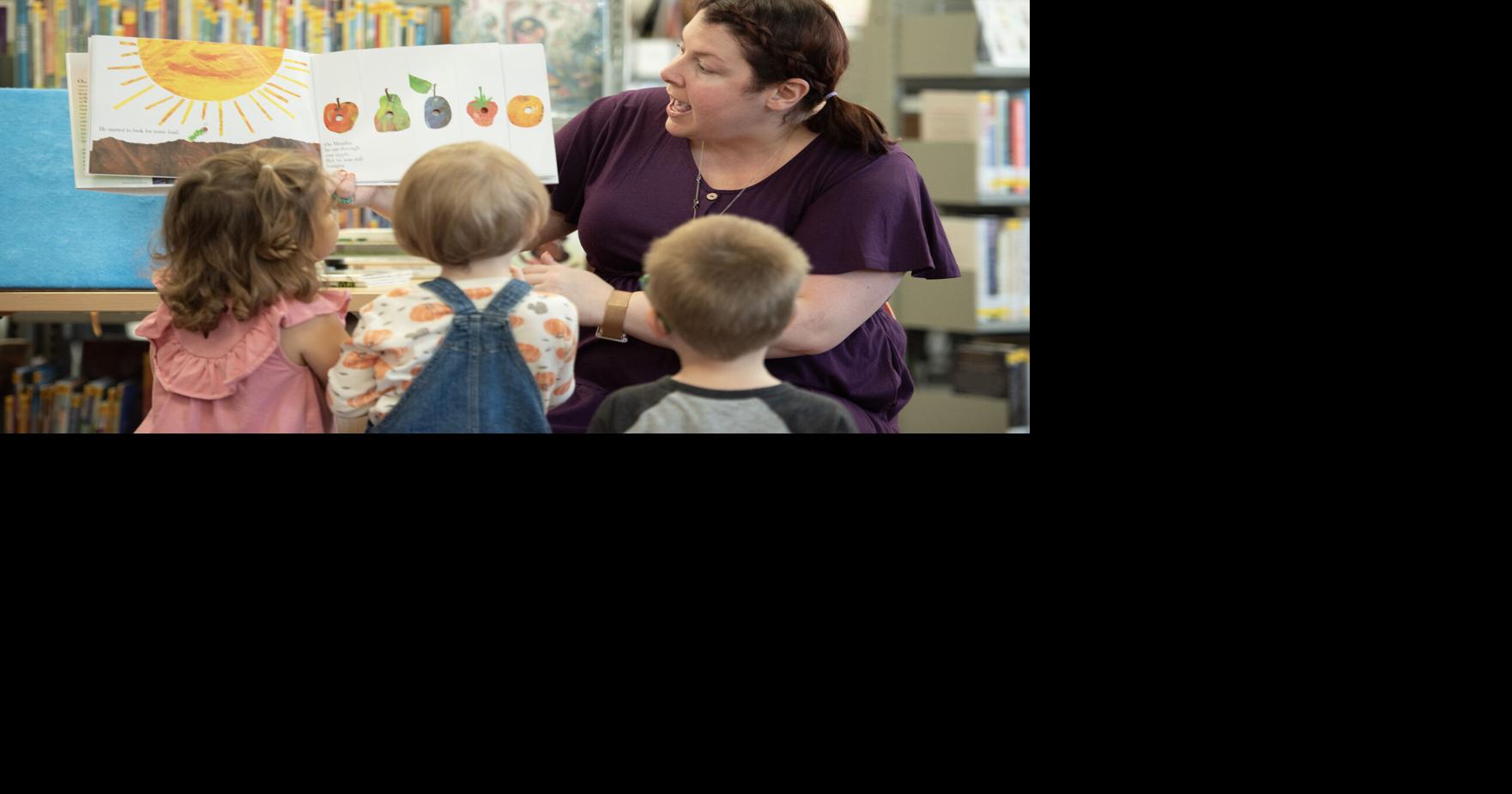 Little listeners: Toddlers enjoy story time at library | News ...