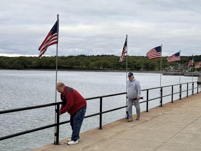 Flags go up on boulevard | Local News | gloucestertimes.com