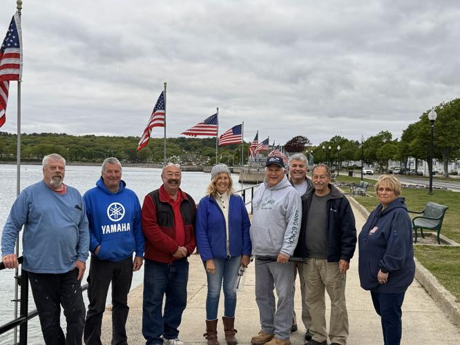 Flags go up on boulevard | Local News | gloucestertimes.com
