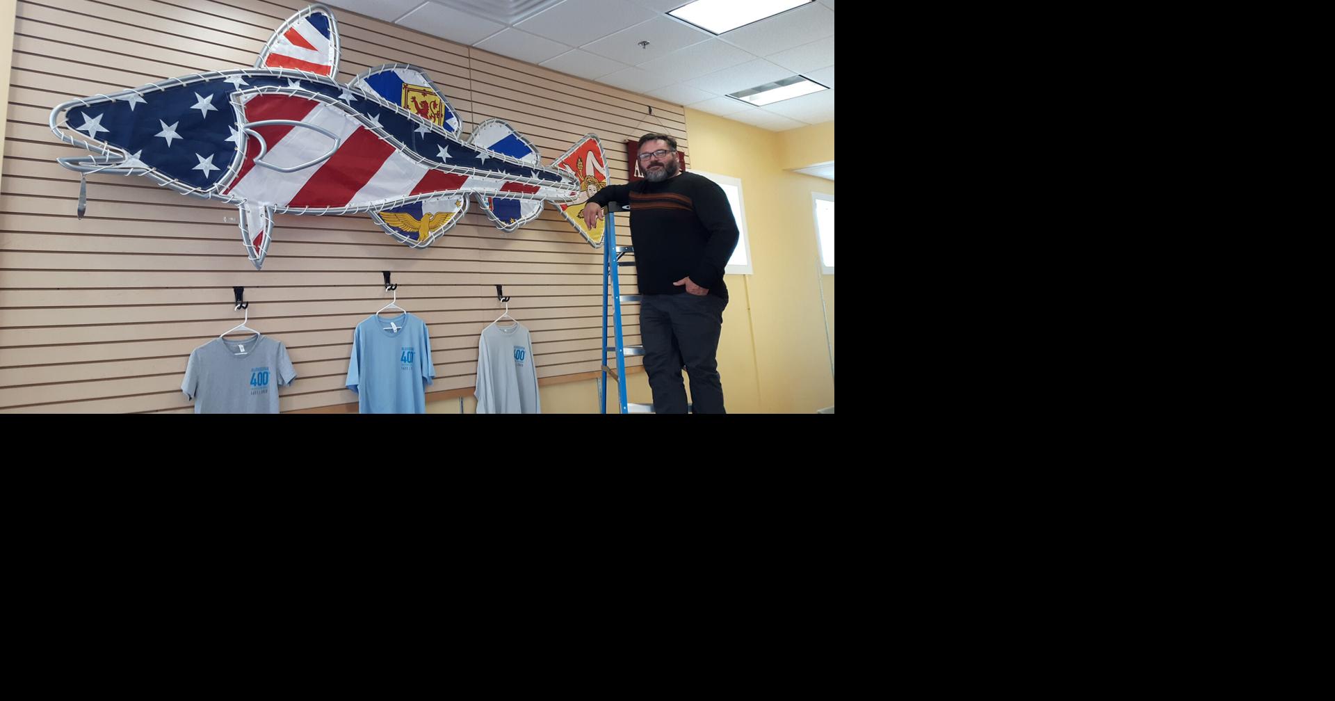 Sculpture flags artist’s love of Fishtown | 400th Anniversary ...