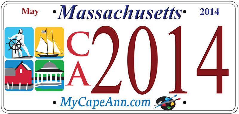 Rockport artist's design to grace Cape Ann plates | Local News ...