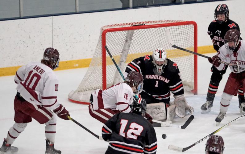 Harnish scores twice, Fishermen hang on to top Marblehead | Sports ...