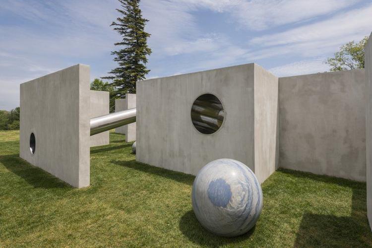 Former maze at Crane Estate rebuilt as work of art | Lifestyle ...