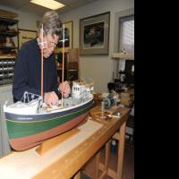 Model-maker's latest effort salutes Gloucester Eastern rig side trawler ...