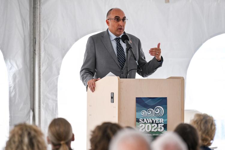2025 Sawyer Free Library breaks ground at last | News | gloucestertimes.com