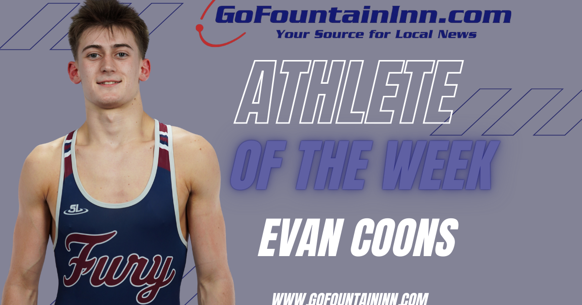 Fury grappler Coons named Athlete of the Week | Athlete-of-the-week ...
