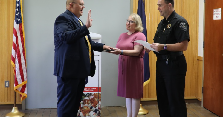 Fountain Inn Police Department swears in new Major | News ...