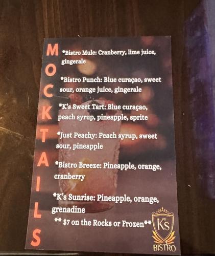 New Fountain Inn restaurant K’s Bistro offers late-night bites ...