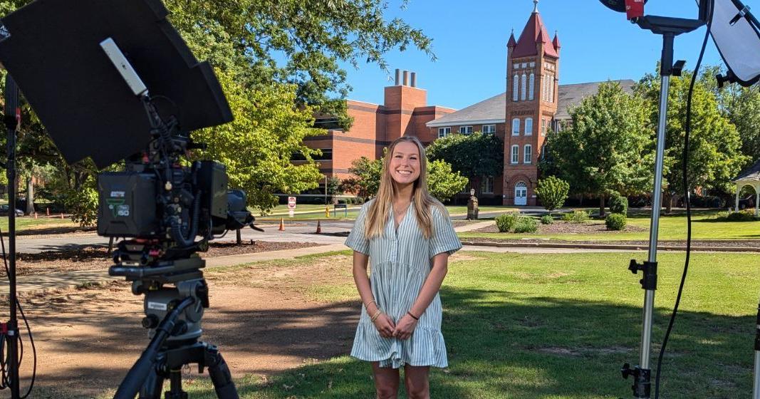 Lander student gets broadcast experience at WYFF 4 through internship ...