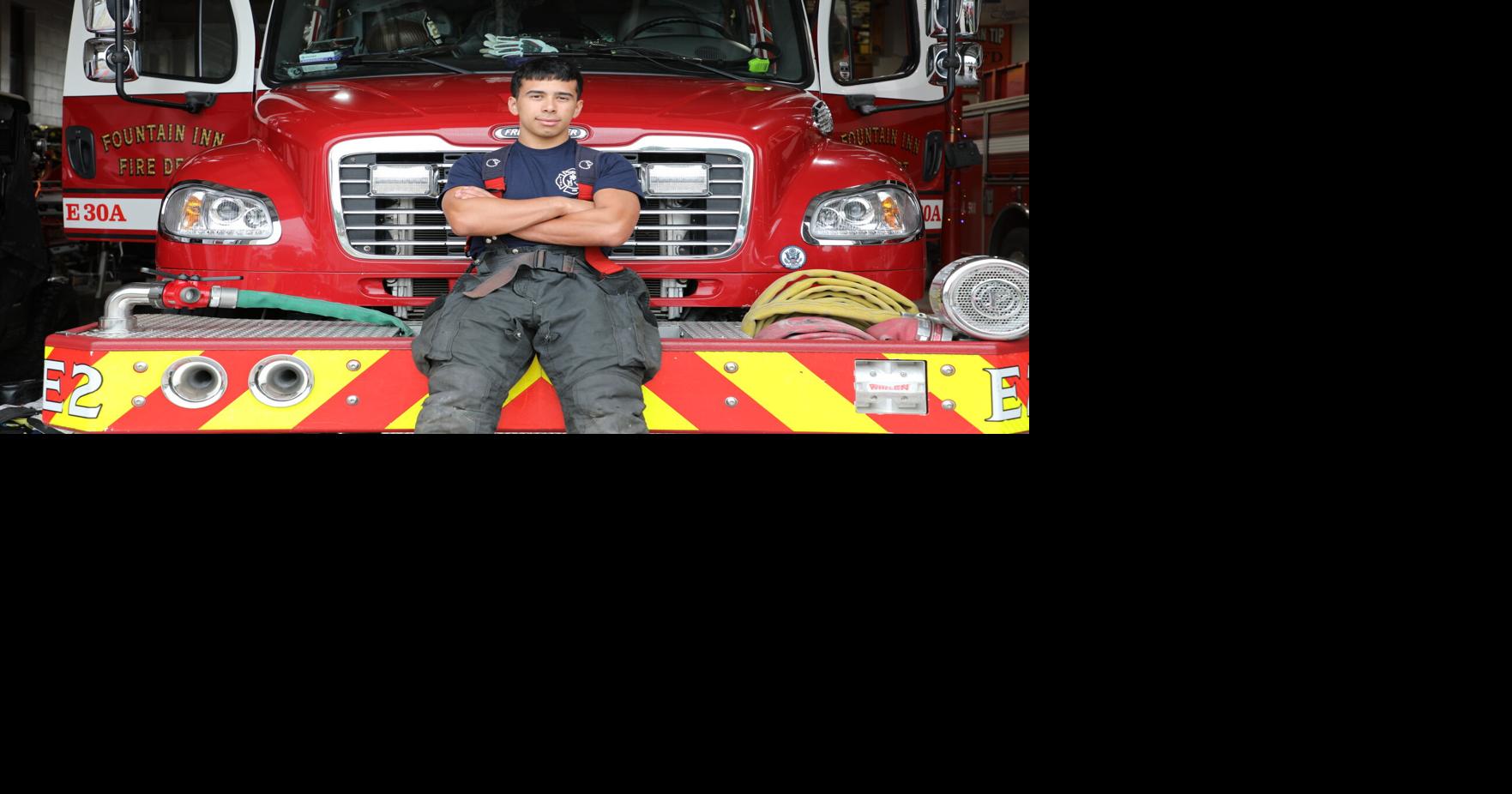 FIHS grad becomes 1st Fury hired by Fountain Inn Fire Department | News ...