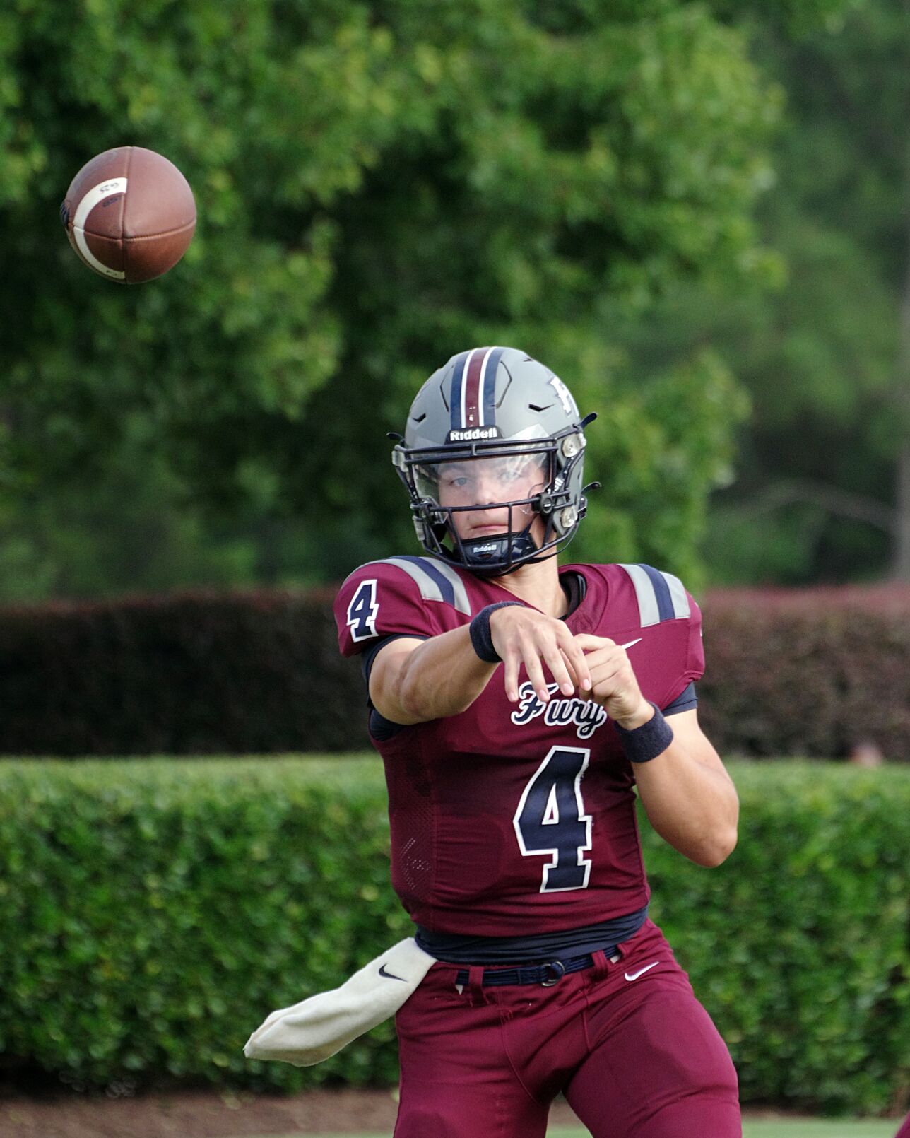 How Fountain Inn QB Sam Holliday accidentally found his way under ...
