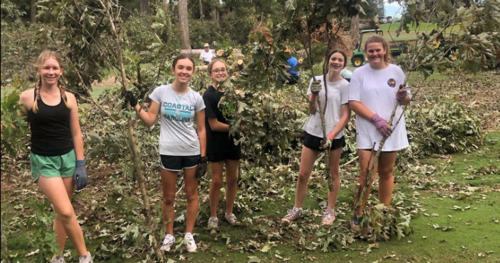FIHS athletes lend a hand after Hurricane Helene | Sports ...